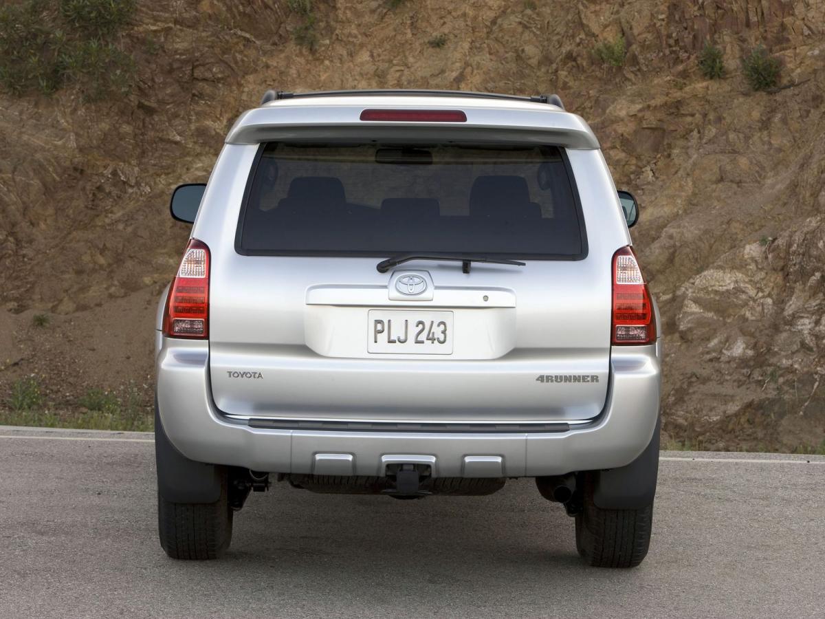 Toyota 4runner technical specifications and fuel economy